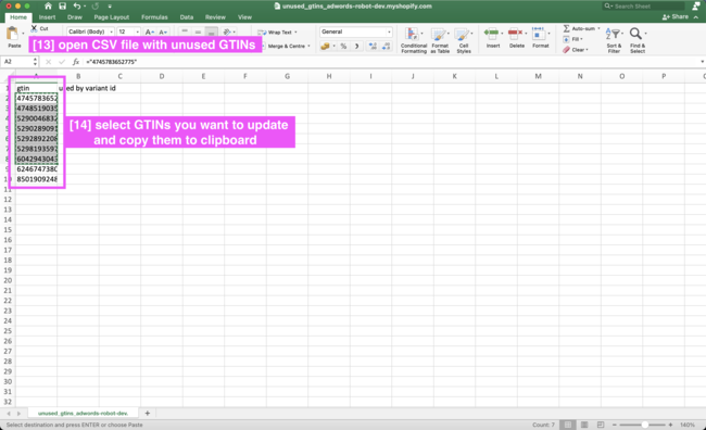 How to add GTINs to Shopify products — AdWords Robot