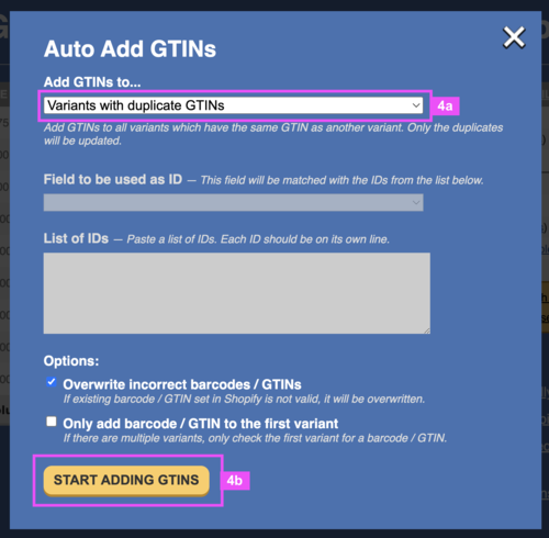 How to add GTINs to Shopify products — AdWords Robot